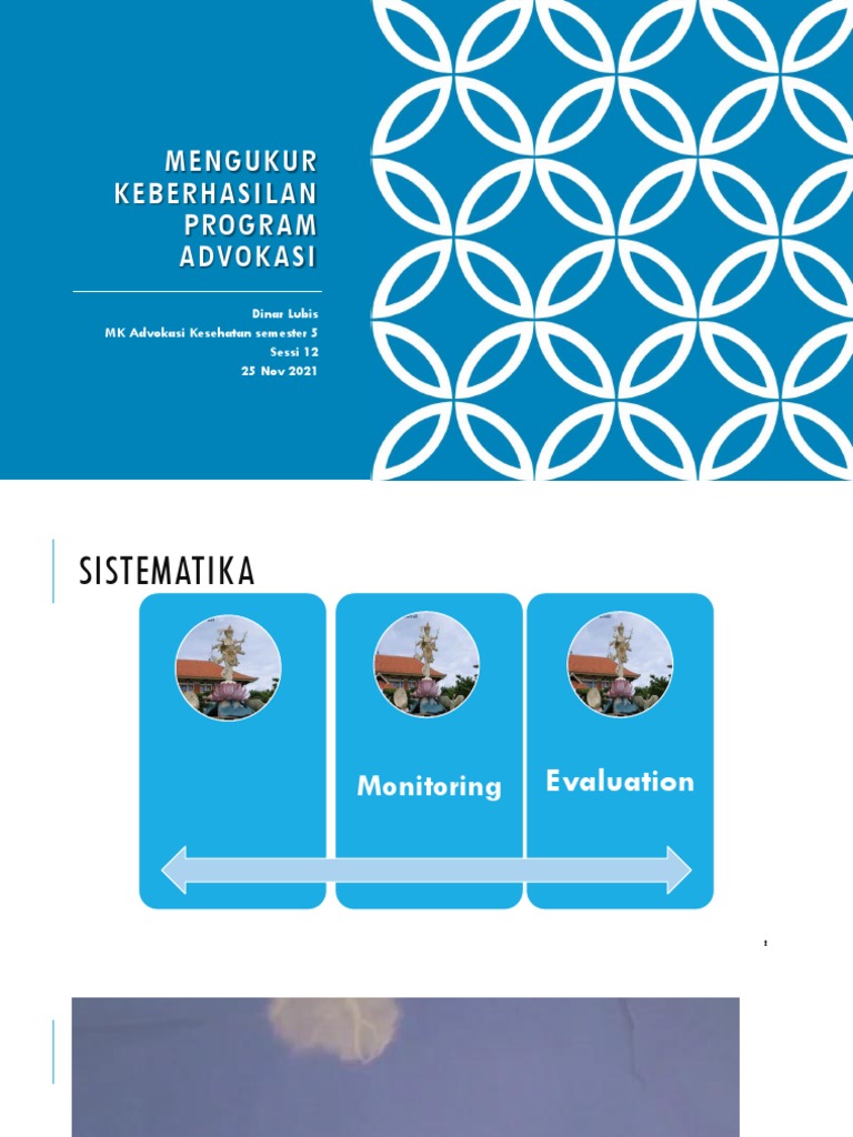 Monitoring Dan Evaluasi Program Advokasi | PDF