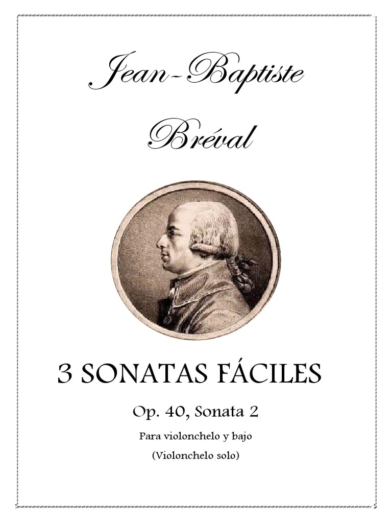 Breval Sonata in Fa Major Op40 | PDF | Piano Sonatas | Compositions For Keyboard