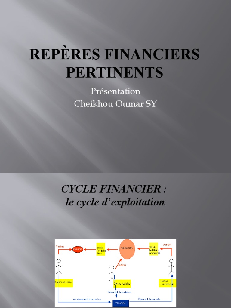 Ratios Financiers Pertinents | PDF | Ratio financier | Revenu brut