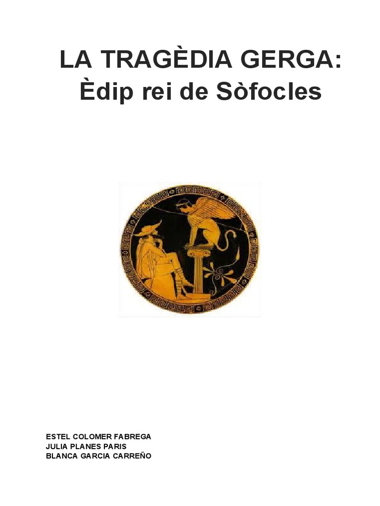 La Tragèdia Grega Treball Bo 1 | PDF