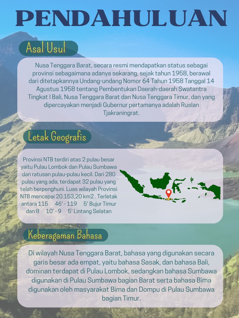 Contoh Pendahuluan Buku Pop Up | PDF