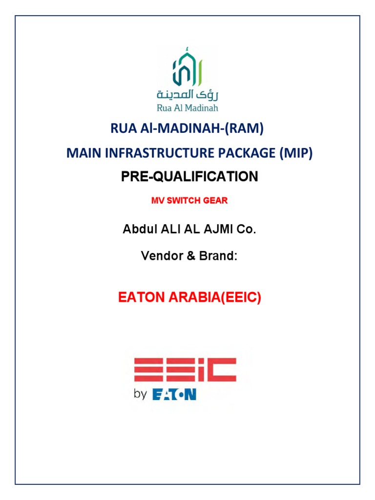 Rua Al-Madinah - (Ram) Main Infrastructure Package (Mip) : Pre-Qualification | PDF | Electric ...