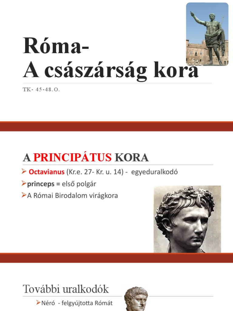 Róma-A Császárság Kora | PDF