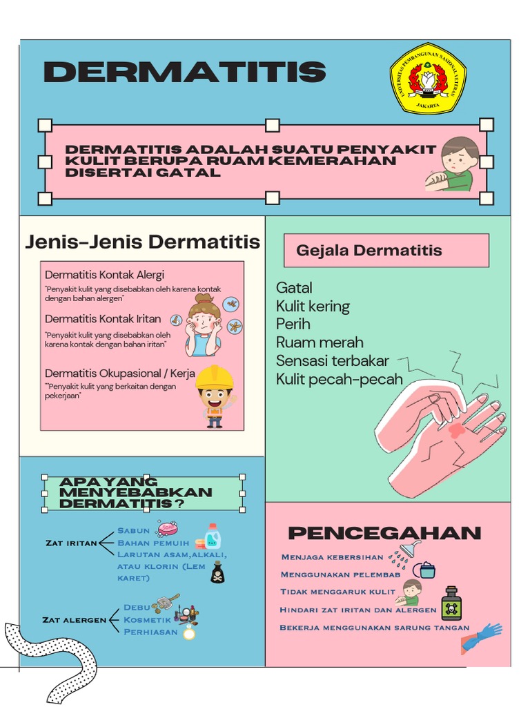Poster Dermatitis Kedokteran Kerja Pdf