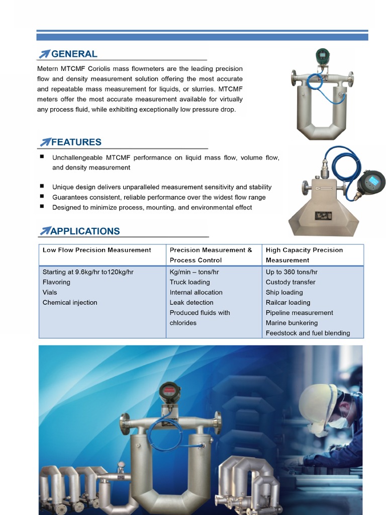 Debitmetre Coriolis | PDF