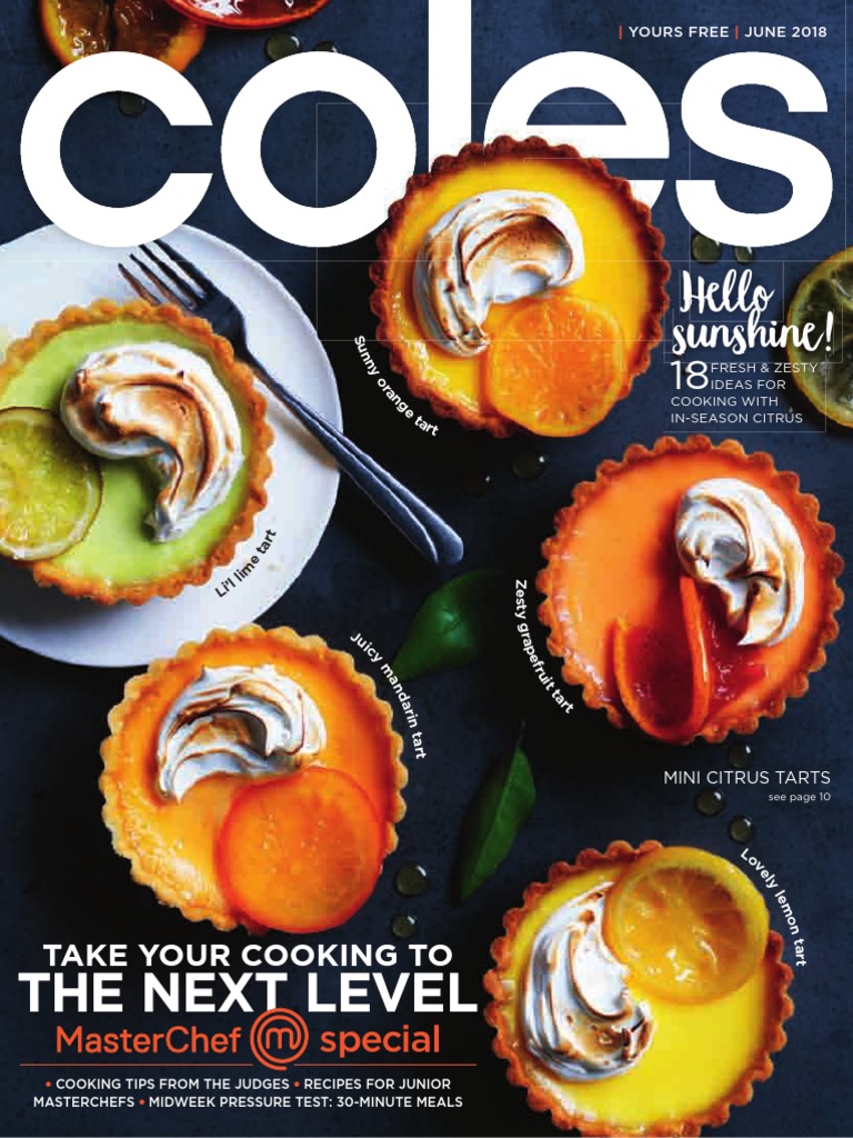 Coles June 2018 | PDF | Lemon | Meringue