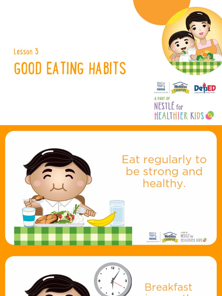 Essential Good Eating Habits Guide | PDF
