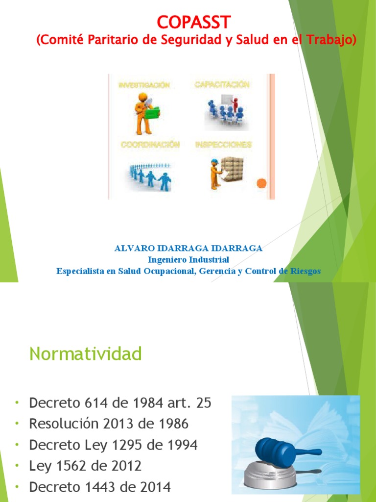 3 Funciones y Responsabilidades Copasst | PDF | Seguridad y salud ocupacional | Gobierno