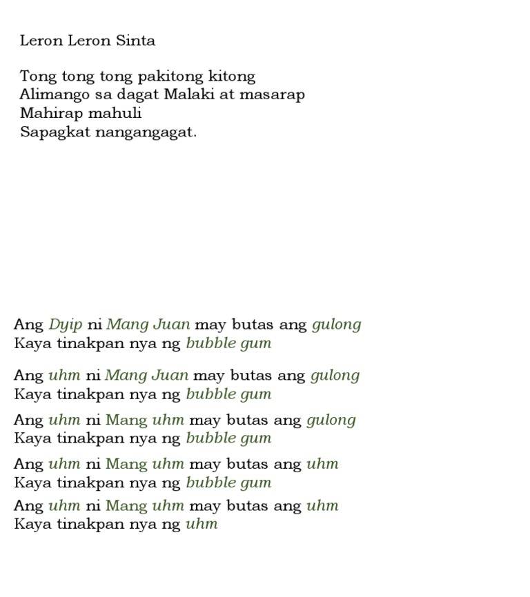 Round Song | PDF