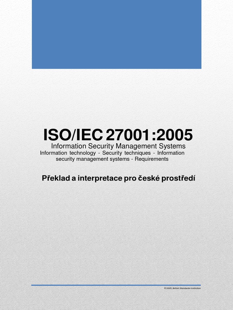 Iso 27001 | PDF