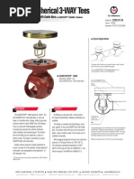 TDW 3-WAY Tee Fitting Specifications | PDF | Mechanical Engineering