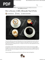 Questionnaire On Coffee | PDF | Coffeehouse | Coffee