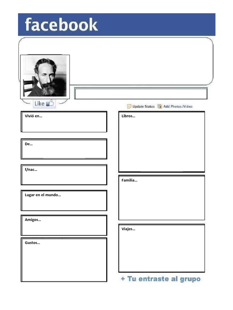 Perfil Face Horacio Quiroga. | PDF