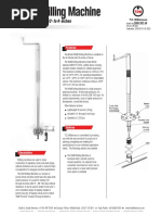 Tapping Machine TDW-Catalog | PDF | Valve | Drilling