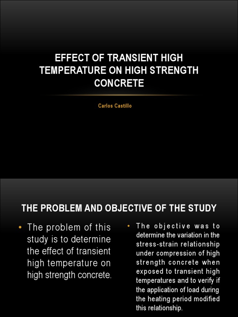 High Strength Concrete Case Study | PDF | Strength Of Materials | Concrete