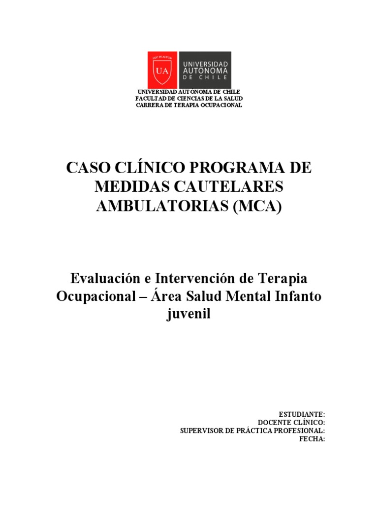Informe Moho | PDF | Grupo social | Terapia ocupacional