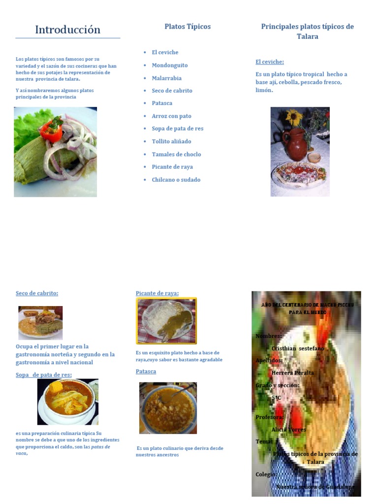 Triptico Del Folklore | PDF