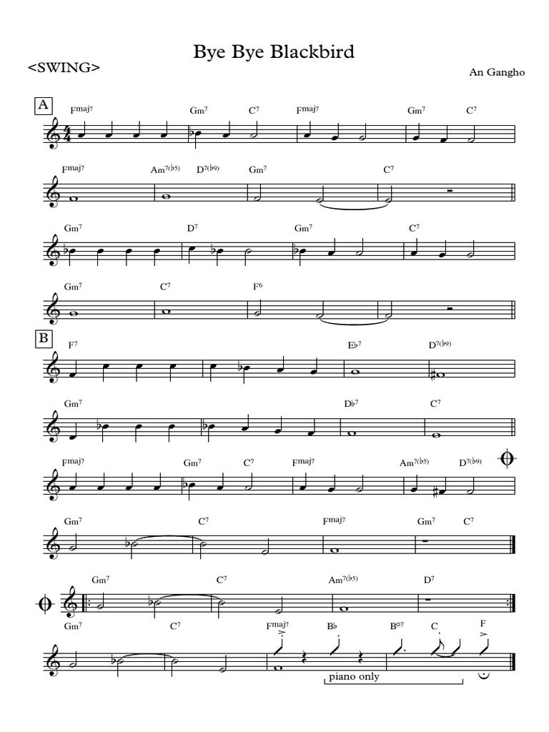 Byebye Blackbird | PDF