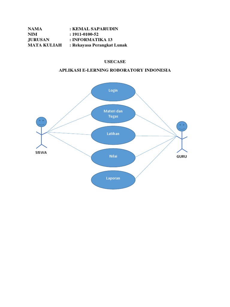 Usecase & Activity Diagram | PDF