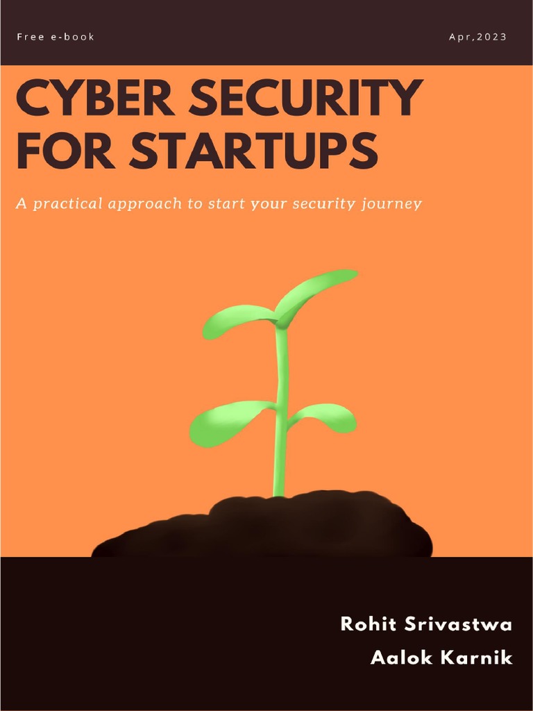 Cybersecurity Essentials for Startups | PDF | Computers