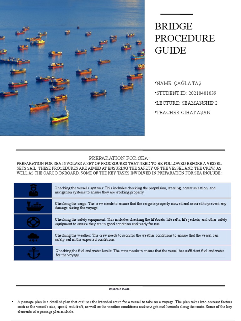 Bridge Procedure Guide: - Name: Çağla Taş - STUDENT ID: 20210401039 ...