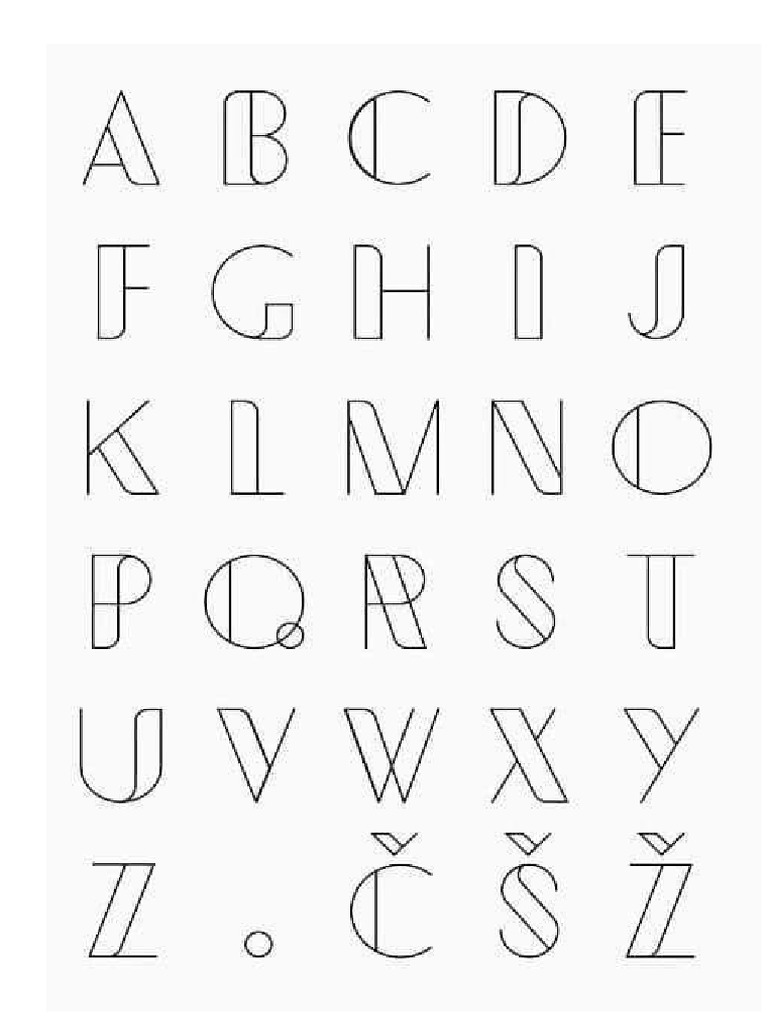 Plantillas para Lettering | PDF