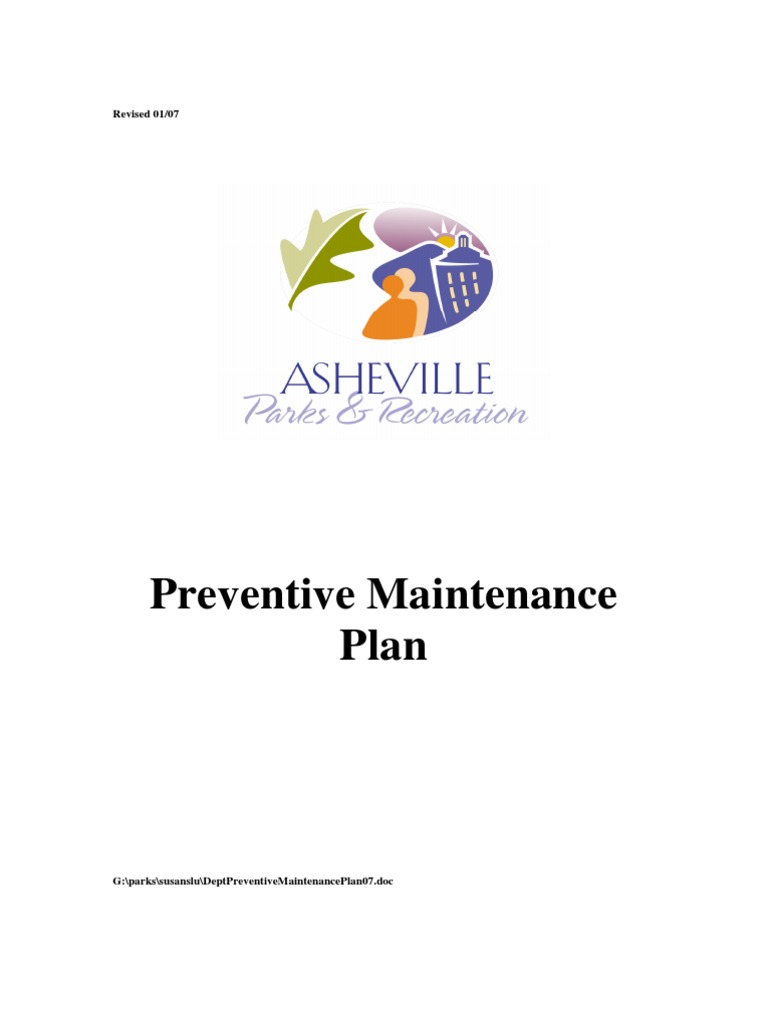 Preventive Maintenance Plan | PDF | Engines | Hvac