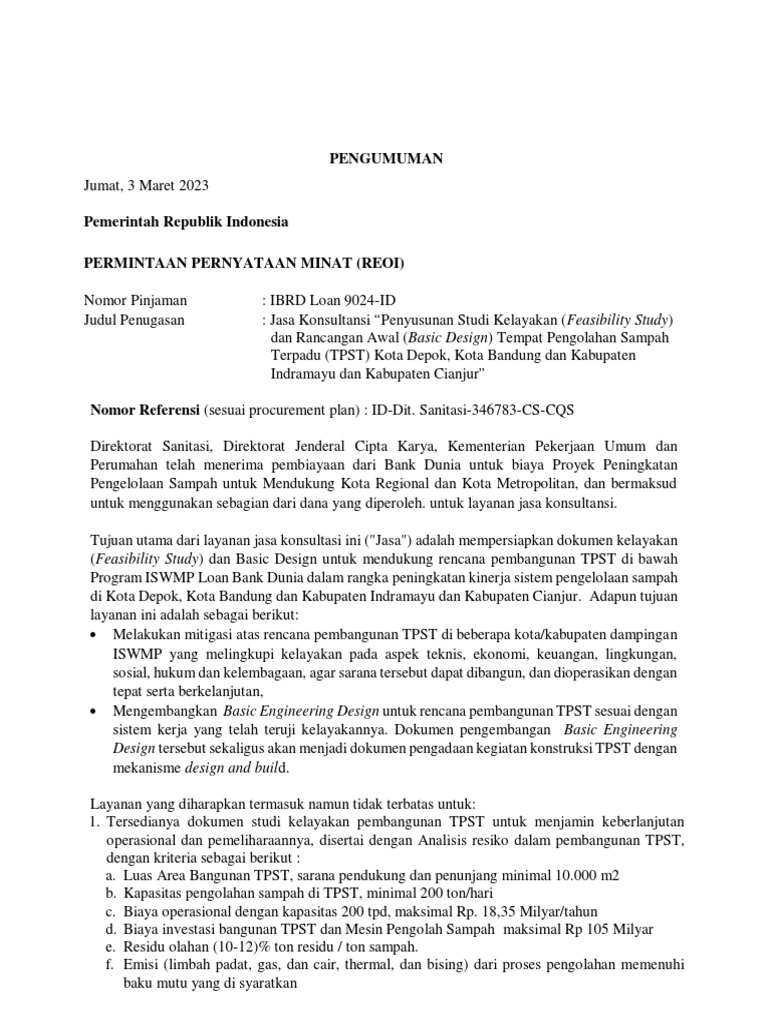 Reoi-Fs & BD - Badeinci | PDF