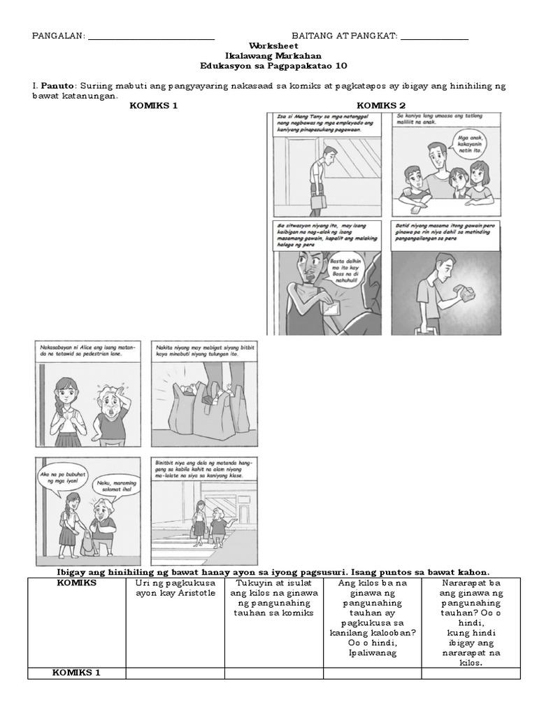 Week 4.2 Q2 ICT Worksheet | PDF