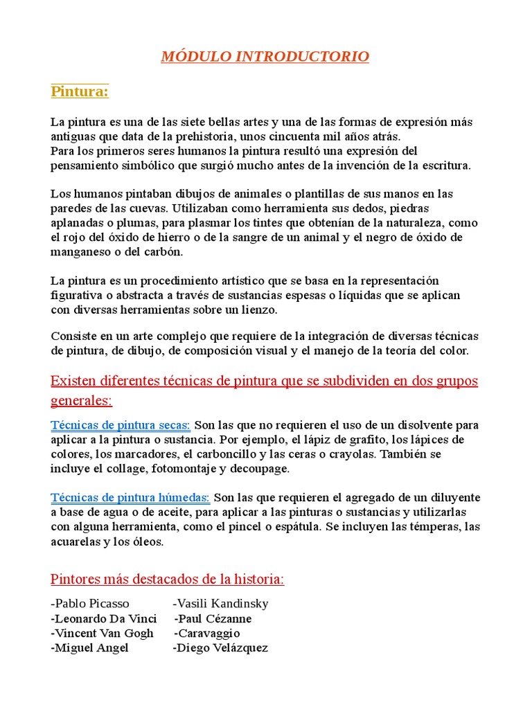 Módulo Introductorio | PDF