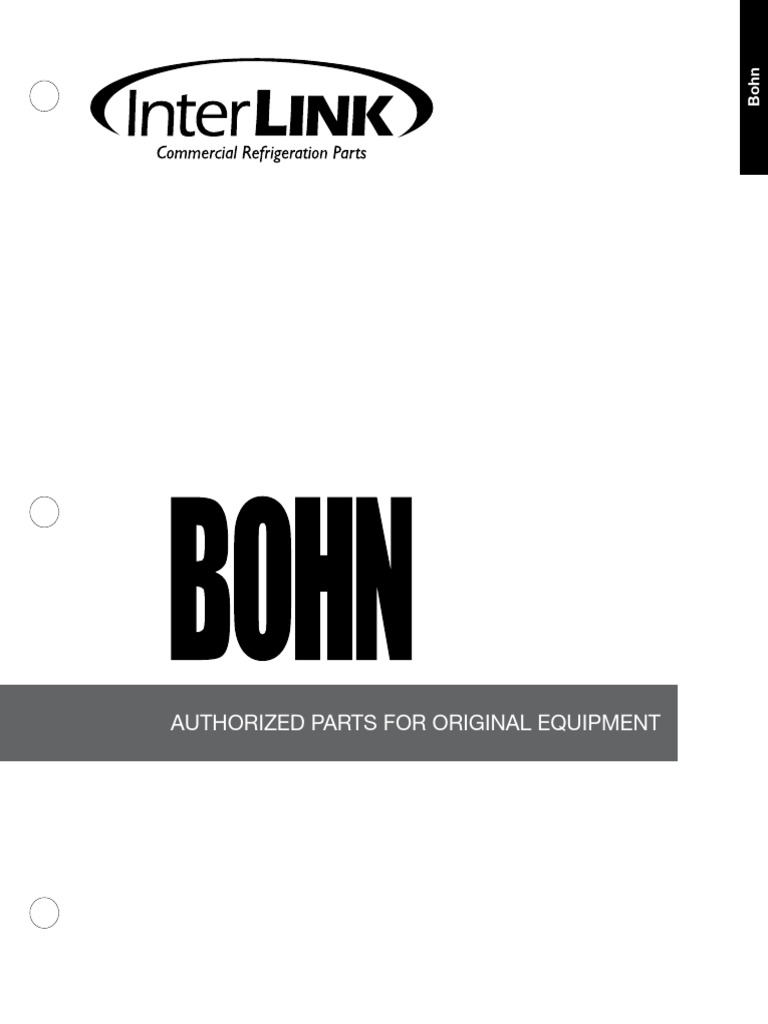 Authorized Parts For Original Equipment | PDF