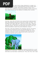 Elephant and Friends Story | PDF