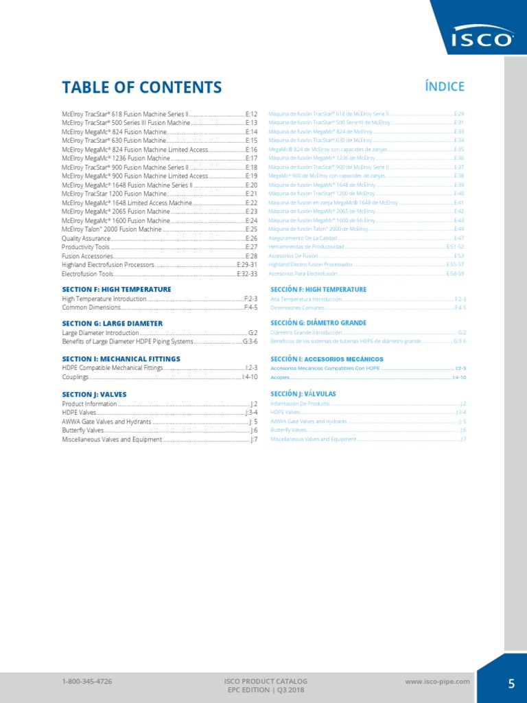 ISCO Catalog vm2022 - 5 | PDF