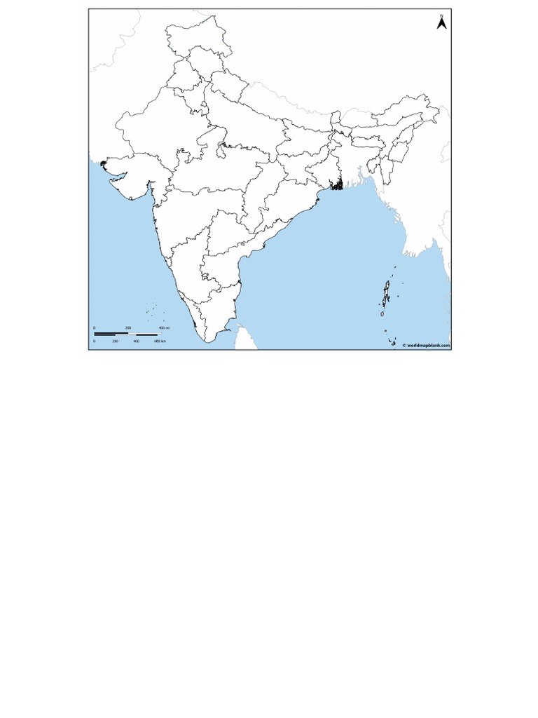 India Map A5 | PDF