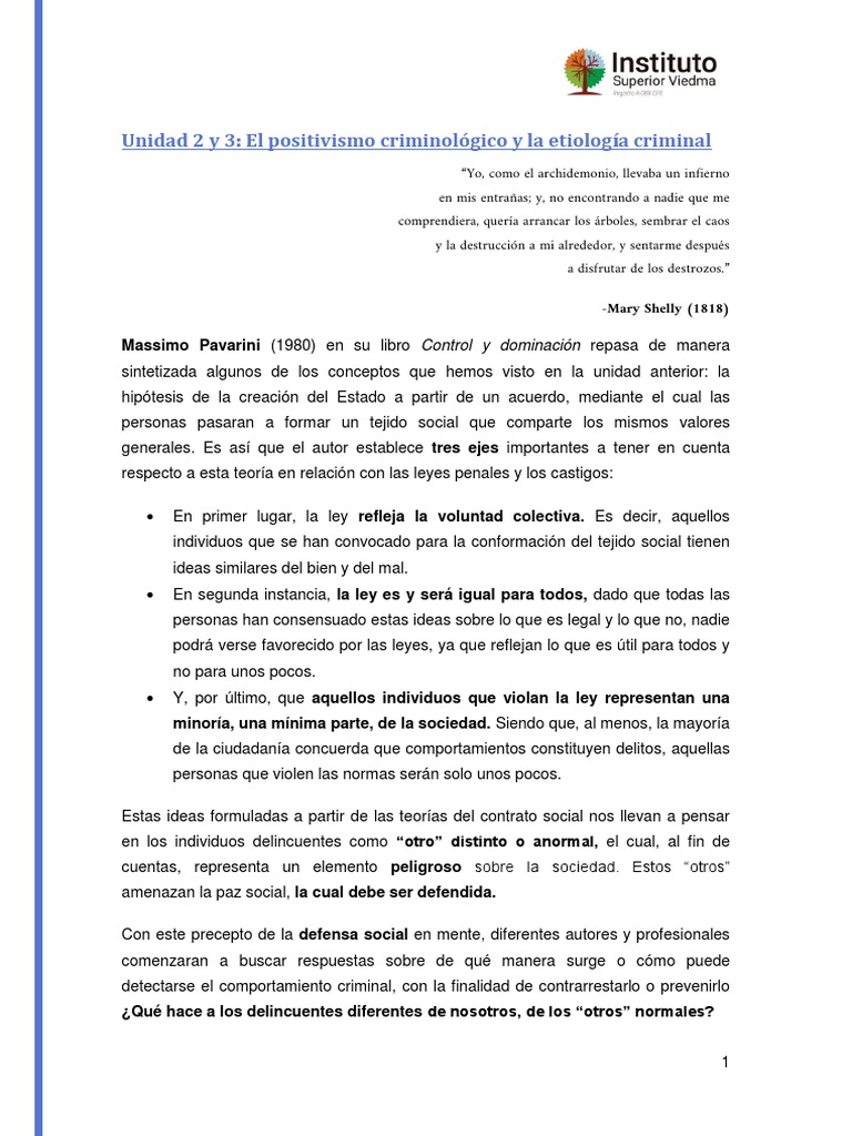 U2 y U3 Apuntes de Catedra | PDF | Criminología | Crímenes U2 y U3 Apuntes de Catedra | PDF | Criminología | Crímenes