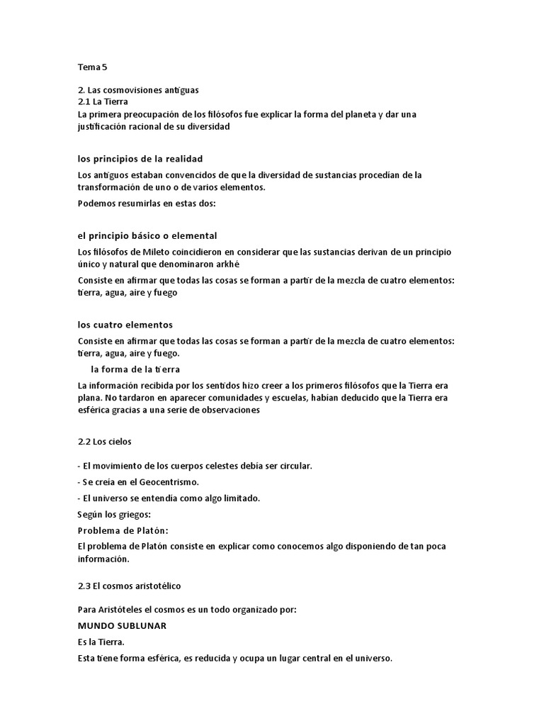 Cosmovisiones: De lo Antiguo a lo Moderno | PDF | Mecánica cuántica ...