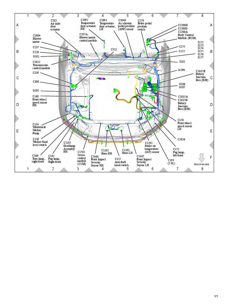 Component Location Views-01-01 | PDF | Anti Lock Braking System | Brake