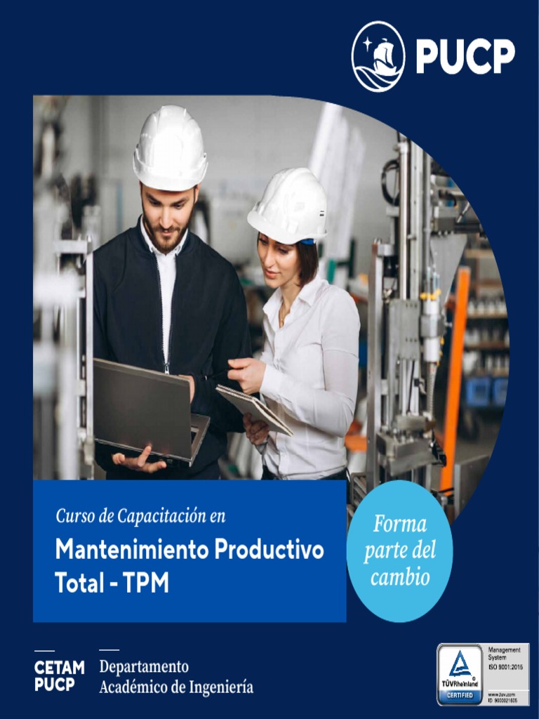 Brochure TPM | PDF | Lean Manufacturing | Business