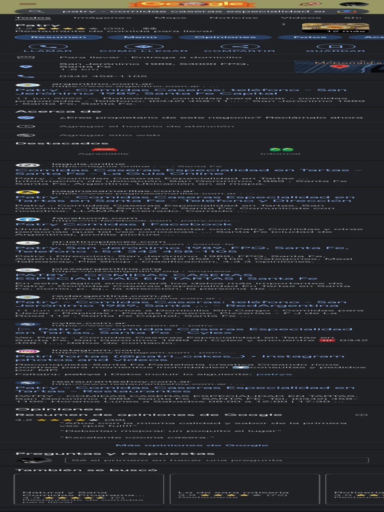 Patrys Santa Fe - Buscar Con Google | PDF | Servicio de redes sociales ...