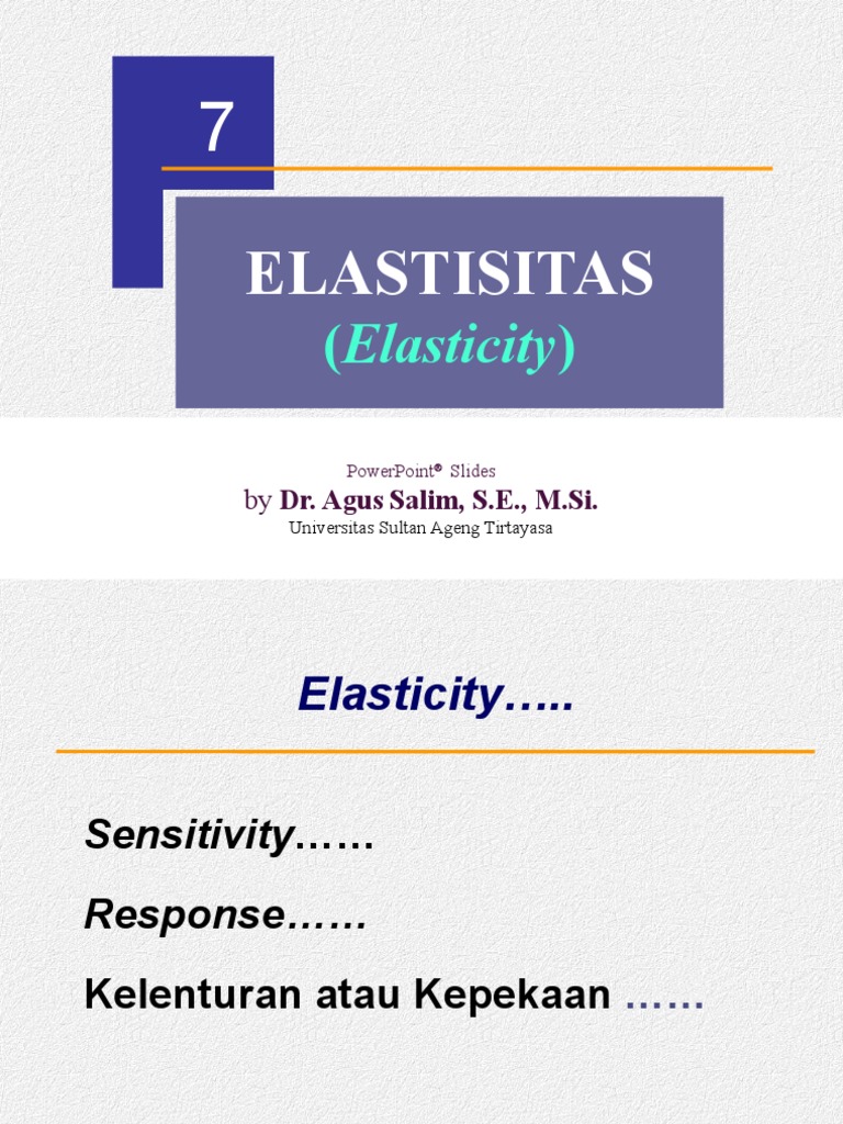 Elastisitas | PDF