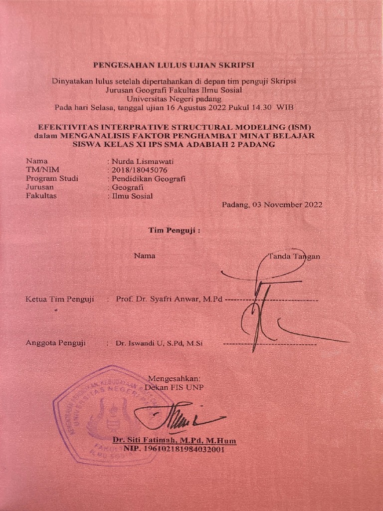 Skripsi Nurda Lismawati | PDF