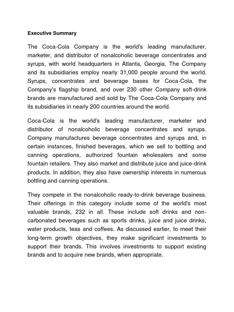 HCCBPL | PDF | Coca Cola | The Coca Cola Company