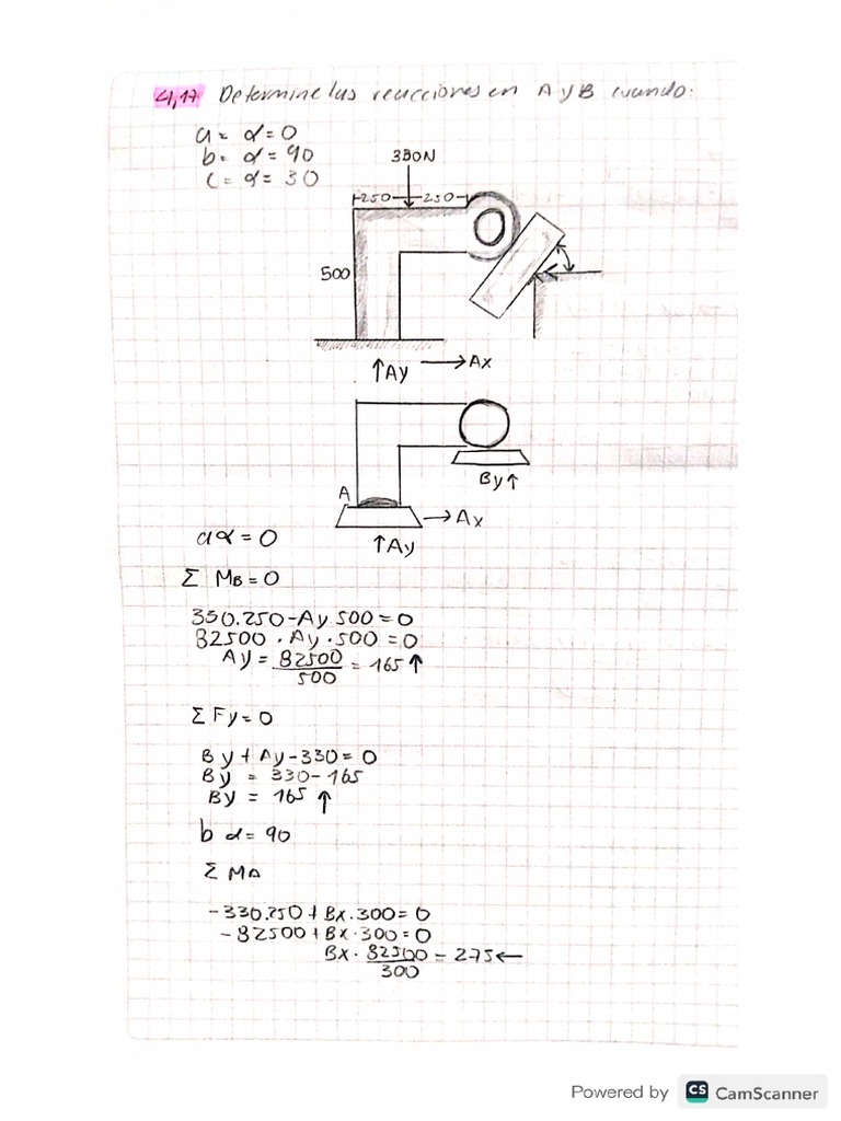 Ejercicios Apoyos Mecanica Estructural | PDF