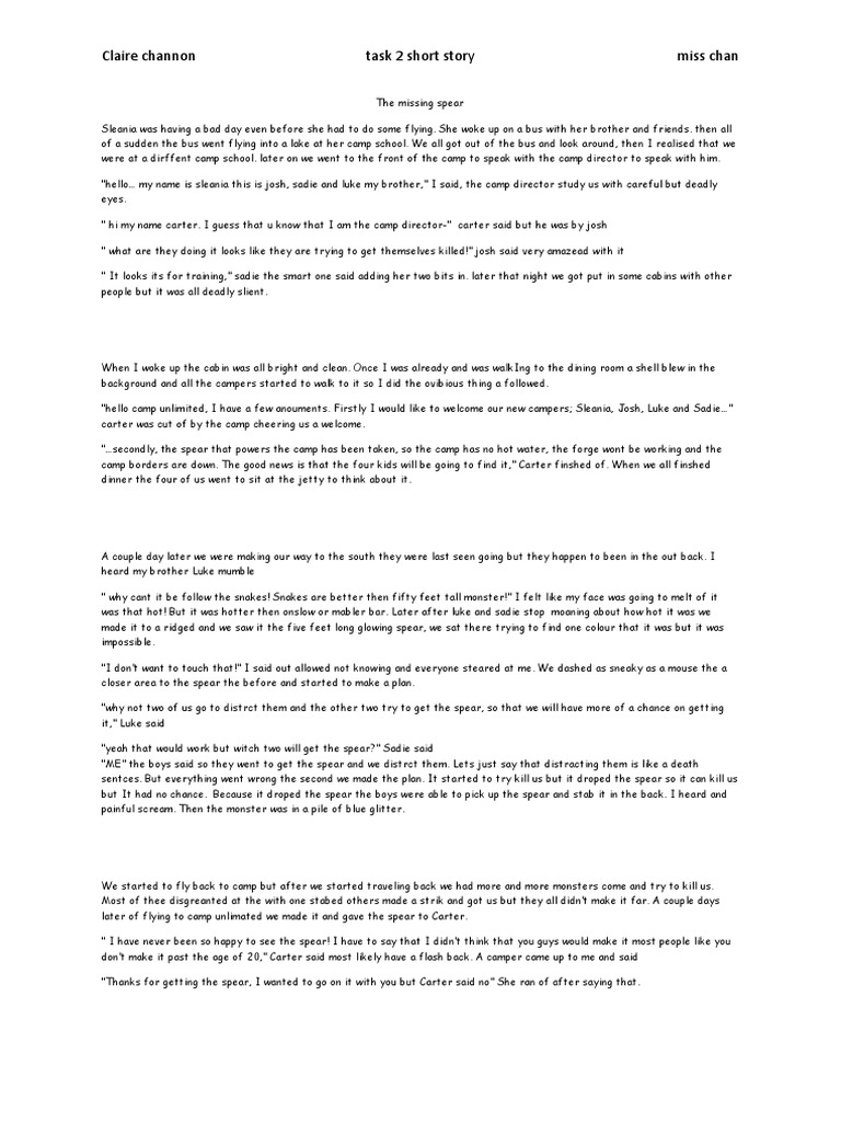 The Missing Spear | PDF