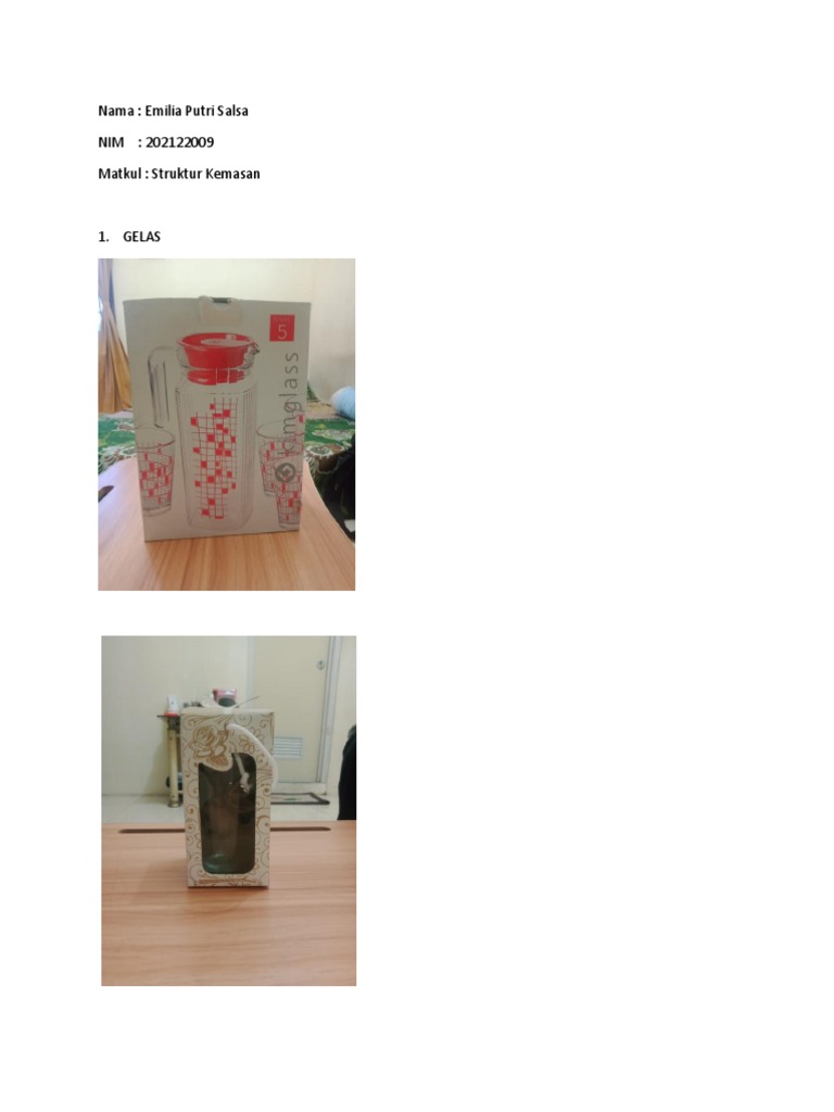 Bentuk Bentuk Packaging | PDF