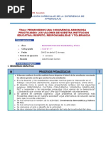 Sesión de Aprendizaje DPCC 29-08-22 | PDF | Derecho Constitucional | Derechos humanos