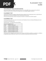 Richmond - Placement - Test - Answer Key | PDF | Psycholinguistics ...