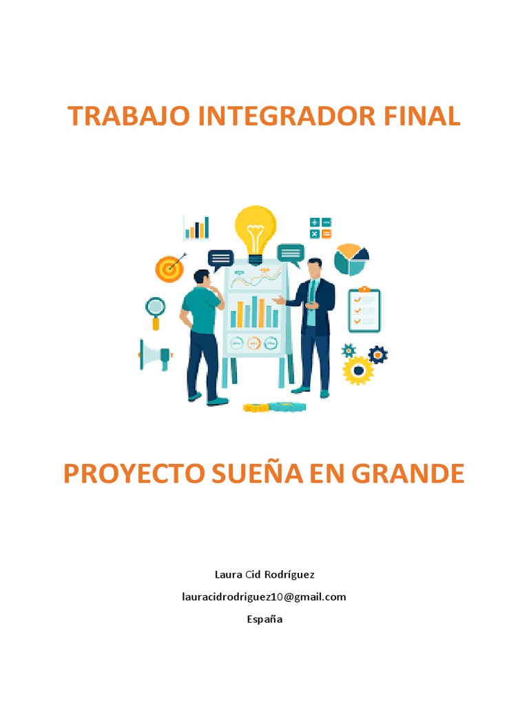Trabajo Integrador Final - Laura Cid Rodríguez | PDF | Iniciativa ...