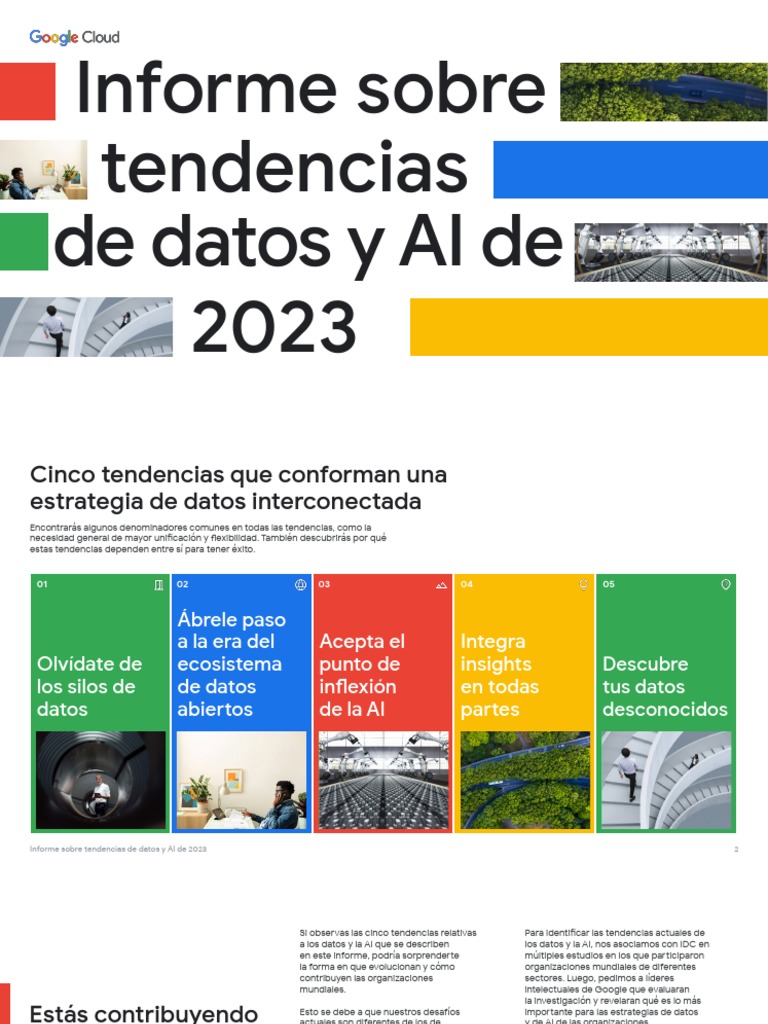 Informe Sobre Tendencia de Datos IA | Descargar gratis PDF | Computación en la nube | Informática