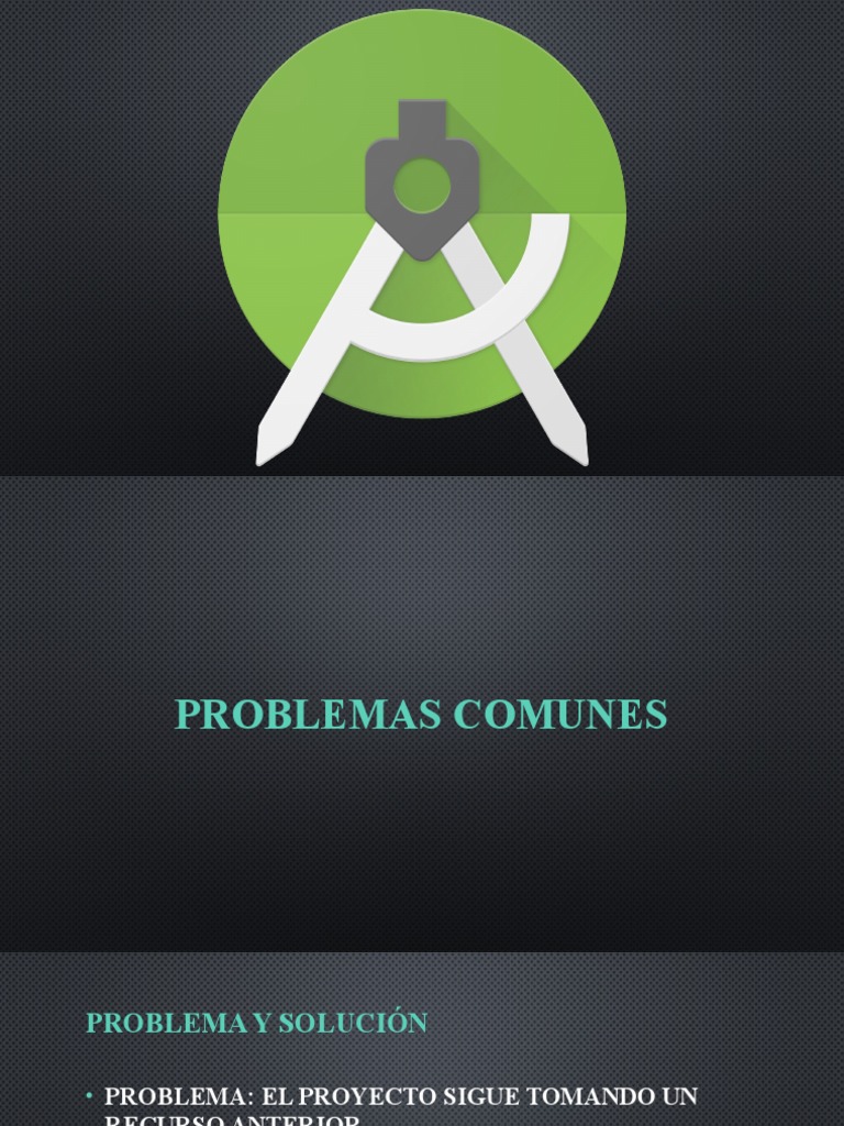 Problemas Comunes Con Android Studio | PDF